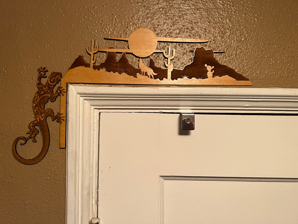 Desert Lizard Door/Trim Corner – DesertedDesign